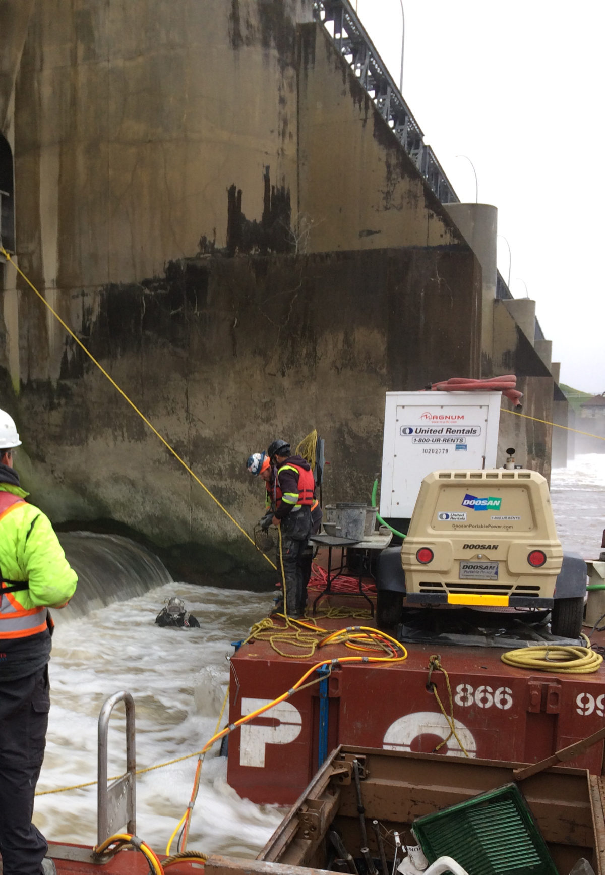 Bridge Pier Rehabilitation, MB - Dominion Divers