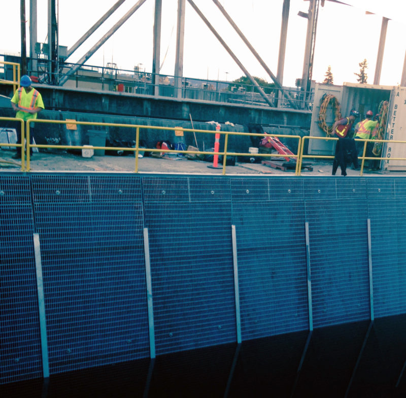 Trash Rack Replacement, BC - Dominion Divers